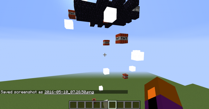 TNT Rain Minecraft Map