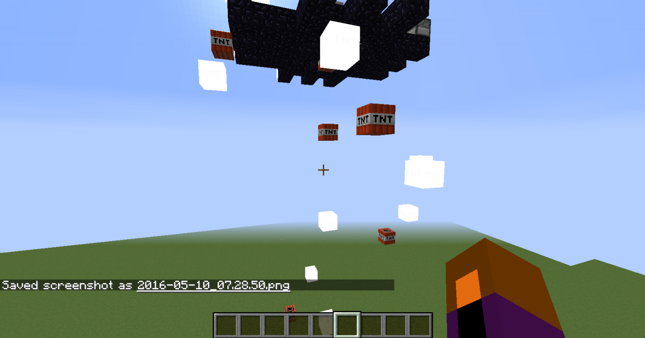 TNT Rain Minecraft Map