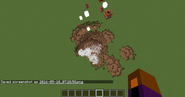TNT Rain Minecraft Map