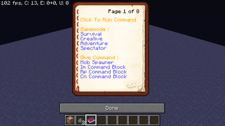 Command Book Only One Command, Change Your World! Minecraft Map