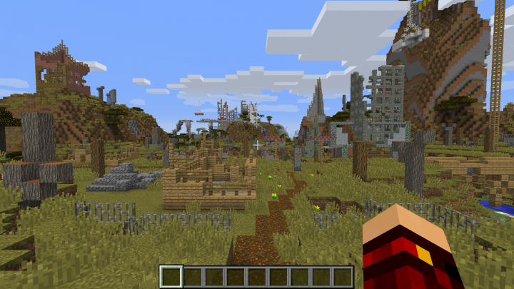 Fallout post-apo map by EmcPL Minecraft Map