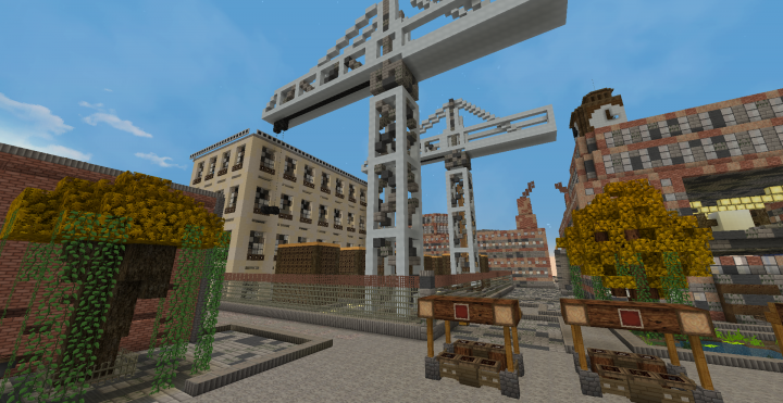 Hunger Games - District 8 Minecraft Map