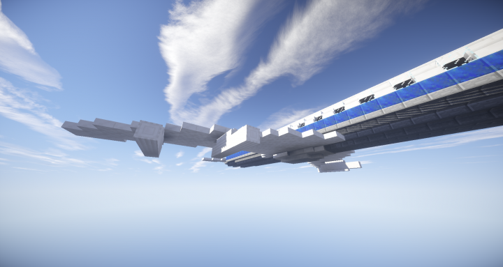 Boeing 707-300 1:1 (2:1 Interior!) Minecraft Map
