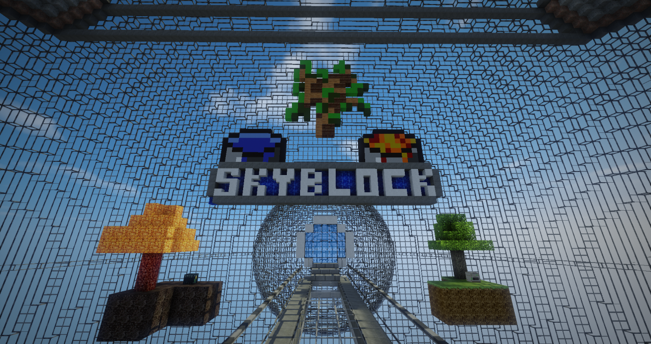Atom Hub - Survival, Creative and Skyblock Minecraft Map