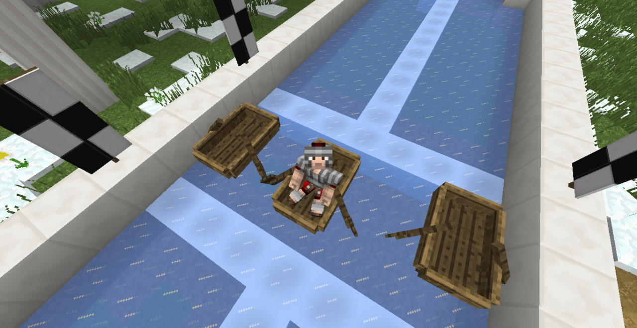 Boat Racetrack Minecraft Map