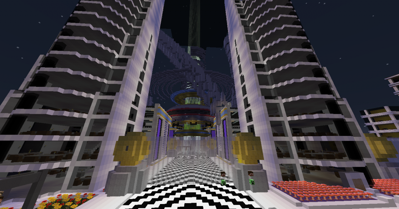 hypercube settler class starship Minecraft Map