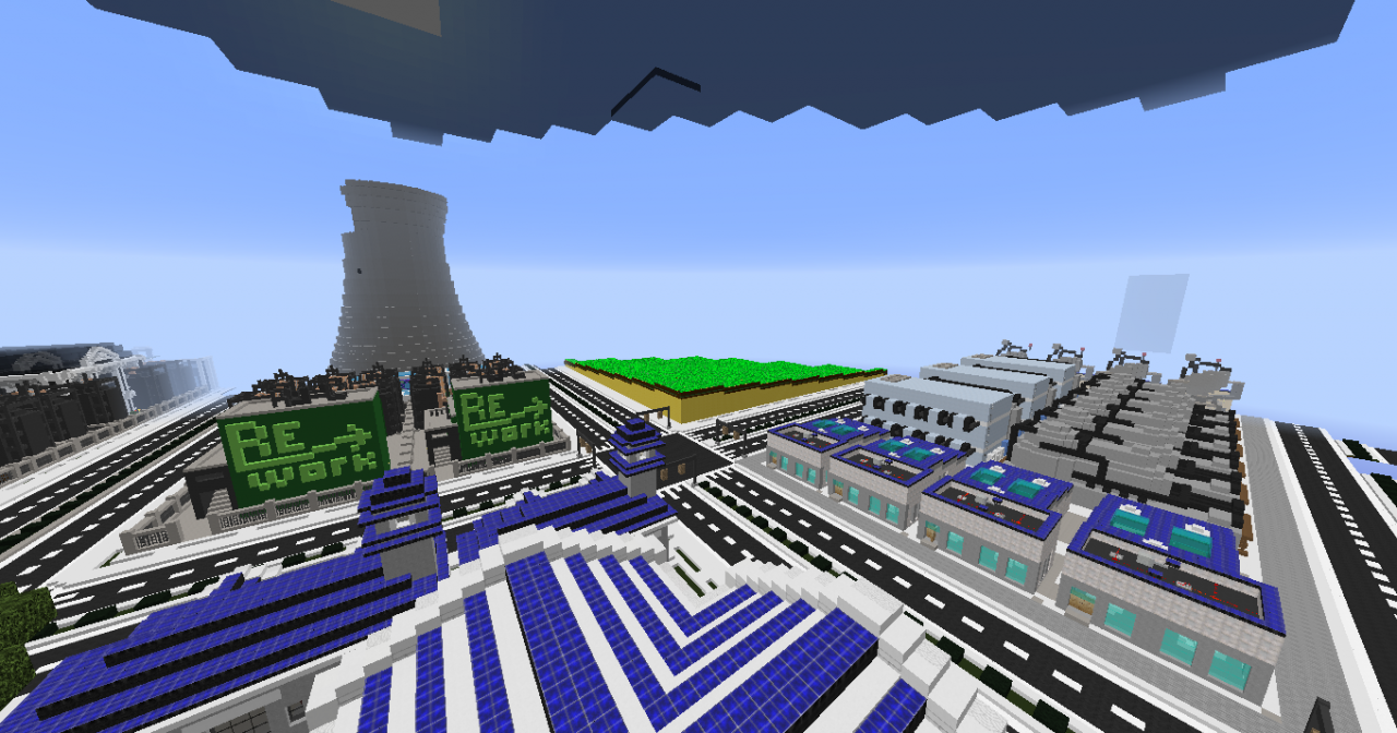hypercube settler class starship Minecraft Map