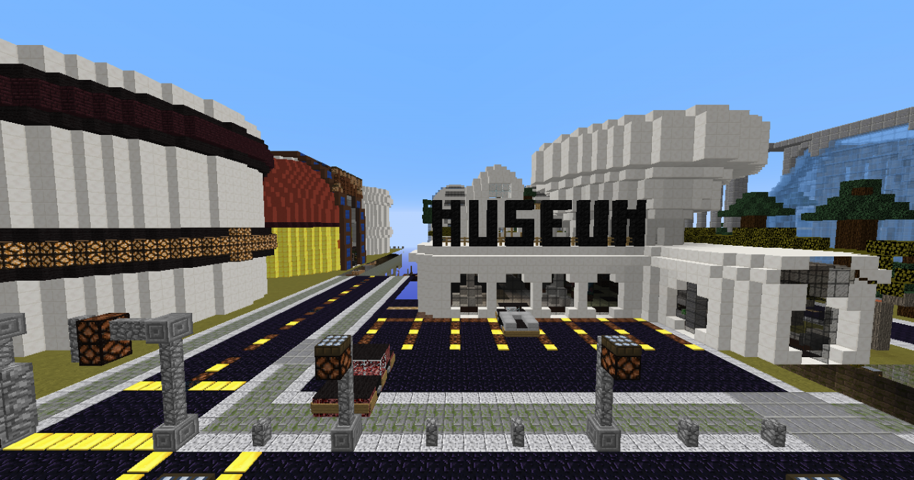 Moden city zombe apocolypse Minecraft Map