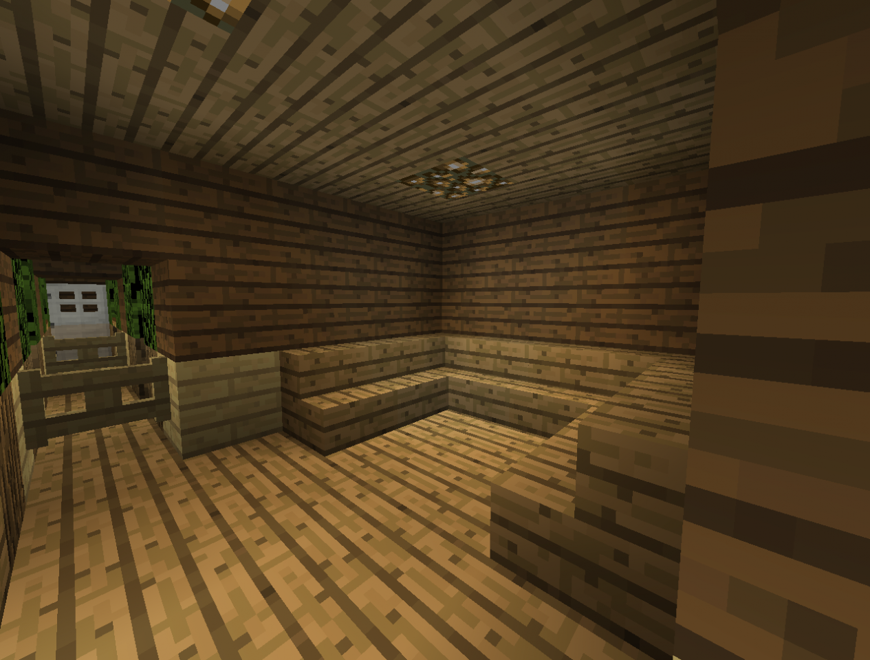 Survival in Burning House [by LASERSIZE] Minecraft Map