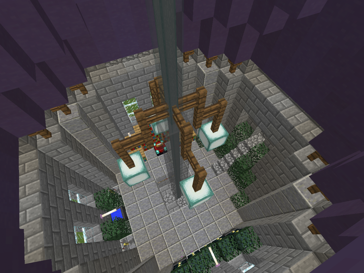 Wizard Tower - With interior Minecraft Map