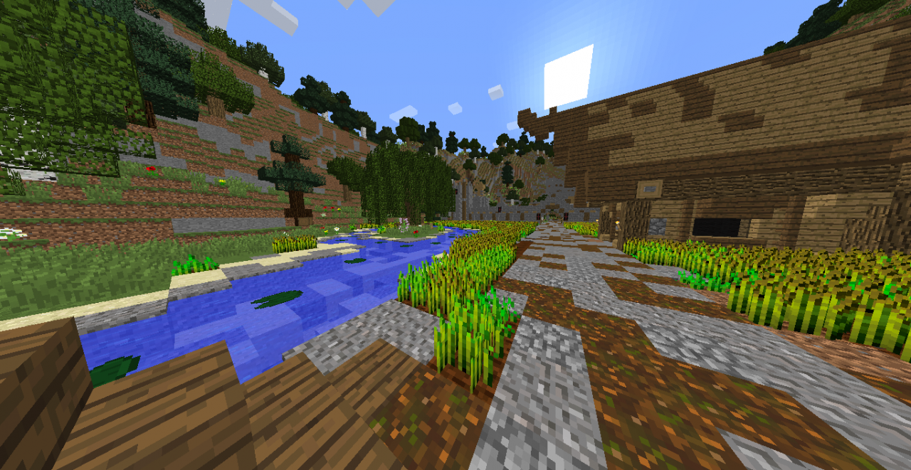 Small Hamlet Minecraft Map