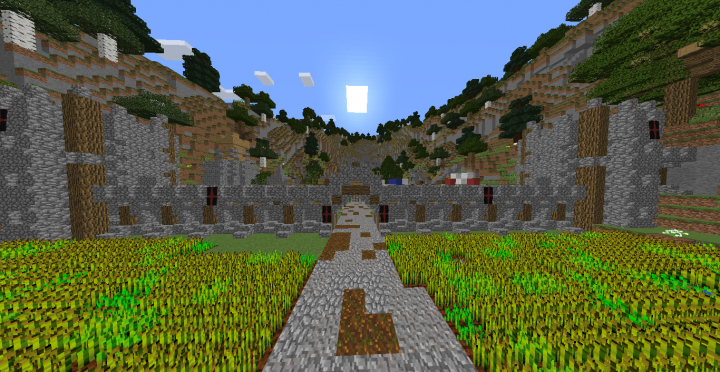 Small Hamlet Minecraft Map