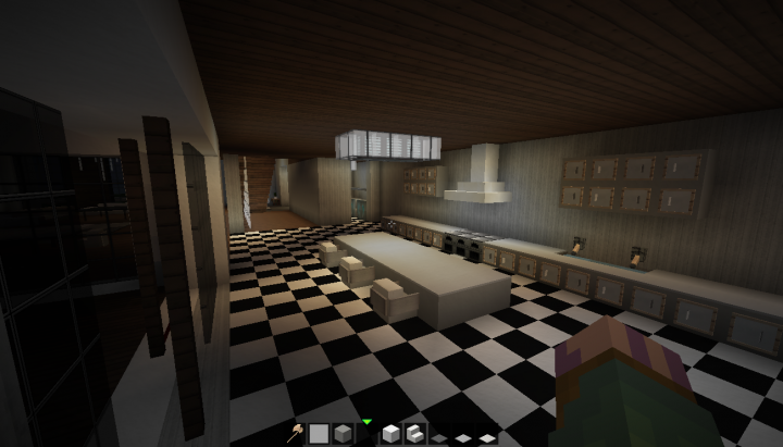 Modern House Minecraft Map