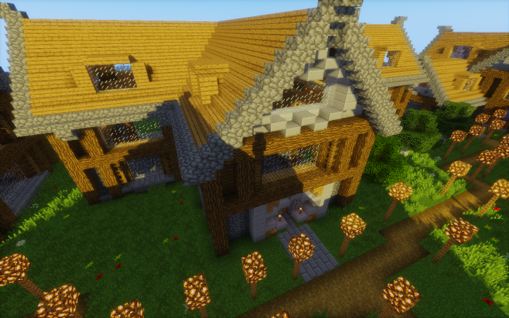 Flatland Village beta Minecraft Map