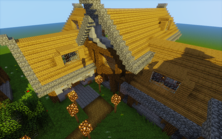 Flatland Village beta Minecraft Map