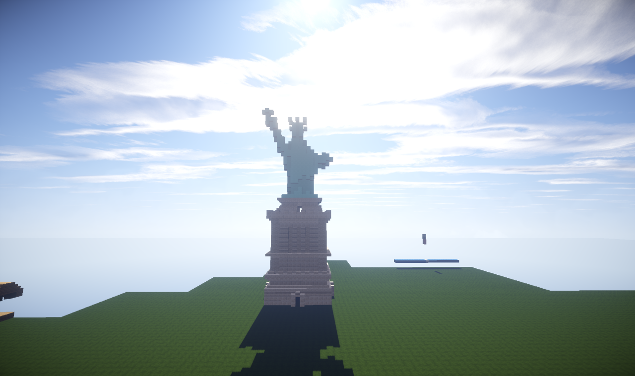 statue of liberty Minecraft Map