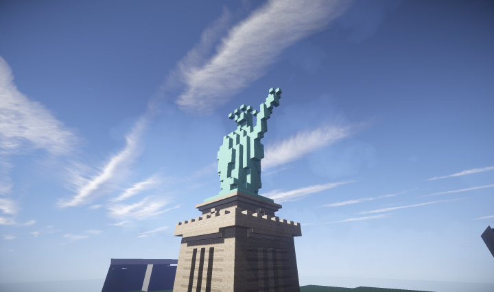 statue of liberty Minecraft Map
