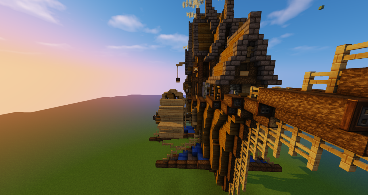 Shank-3800 Skyship Minecraft Map