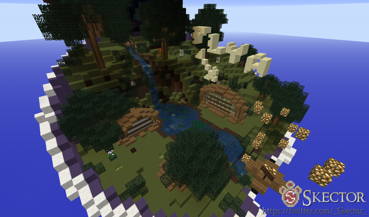 Spawn Skywars " World Pokeball " Pokemon Minecraft Map