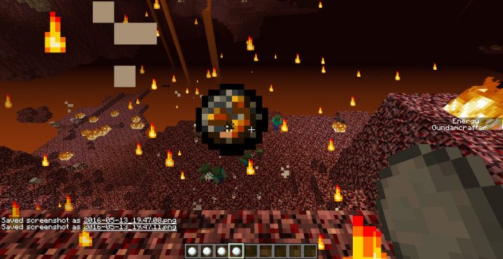Ember armor in one command Minecraft Map