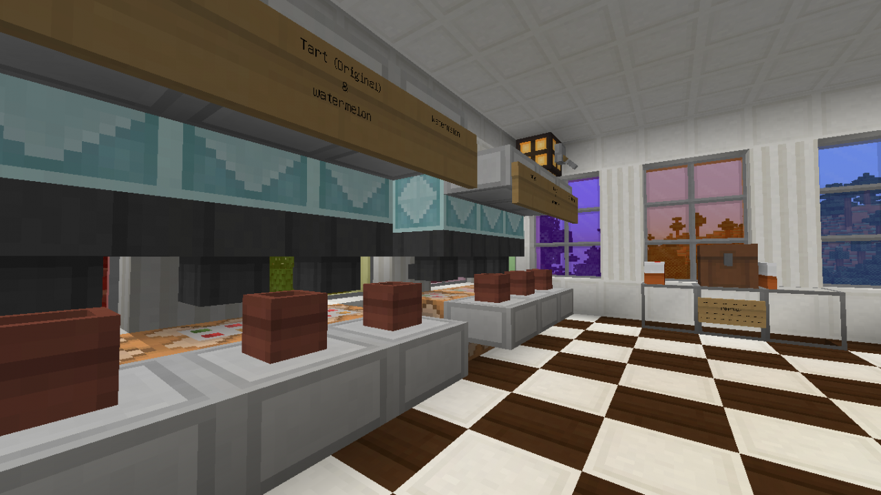 ℙ𝕠𝕣𝕜𝔹𝕦𝕟𝕟 || Frozen Yogurt Shop Minecraft Map