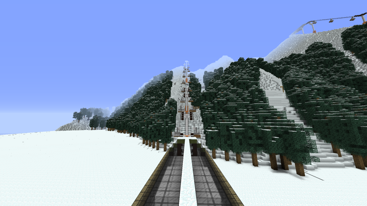 Eagle-Skyline Ski Resort Minecraft Map
