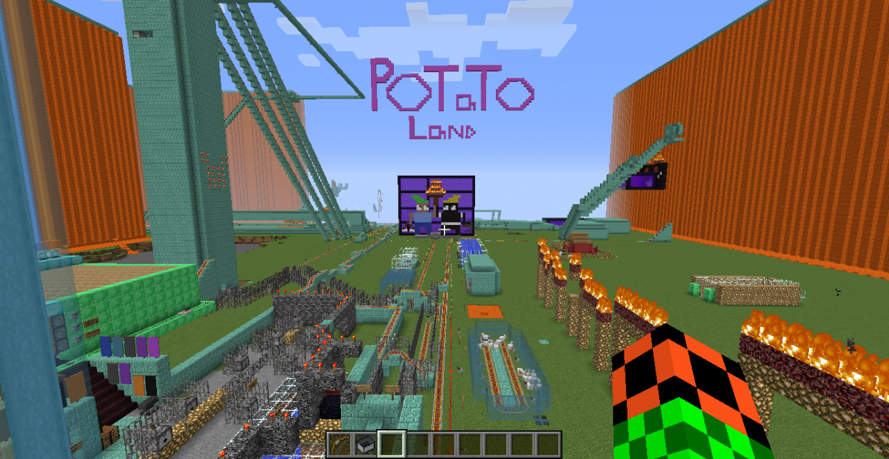 Potato Land Minecraft Map