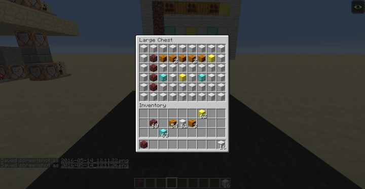 Chest to Block Printer - (Command blocks) Minecraft Map