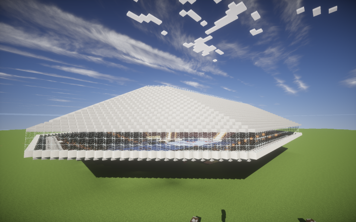 Ice-Hockey arena Minecraft Map