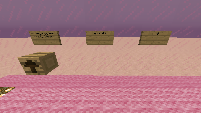 JEN BURNING MAP (pat & jen) Minecraft Map