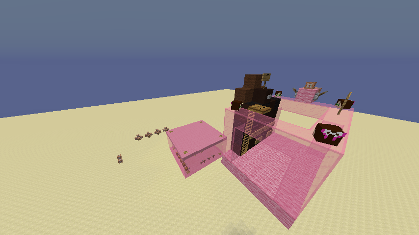 JEN BURNING MAP! (pat & jen) Minecraft Map