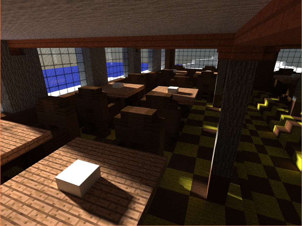 Теплоход Уран/the ship Uranus Minecraft Map