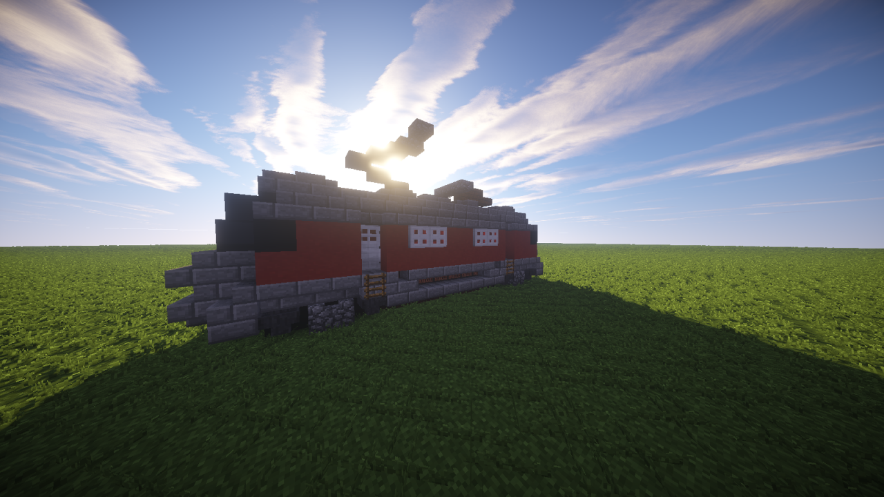 Electronic locomotive Minecraft Map
