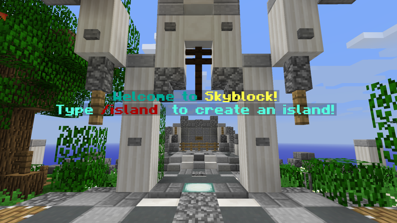 Sky realms! Minecraft Server