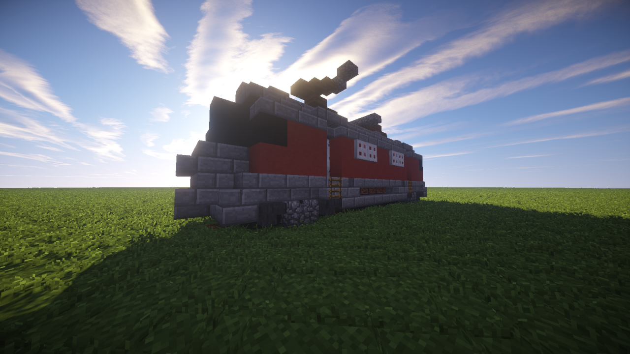 Electronic locomotive Minecraft Map