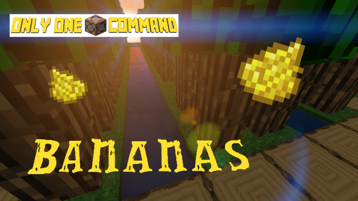 Bananas - Only One Command Minecraft Map