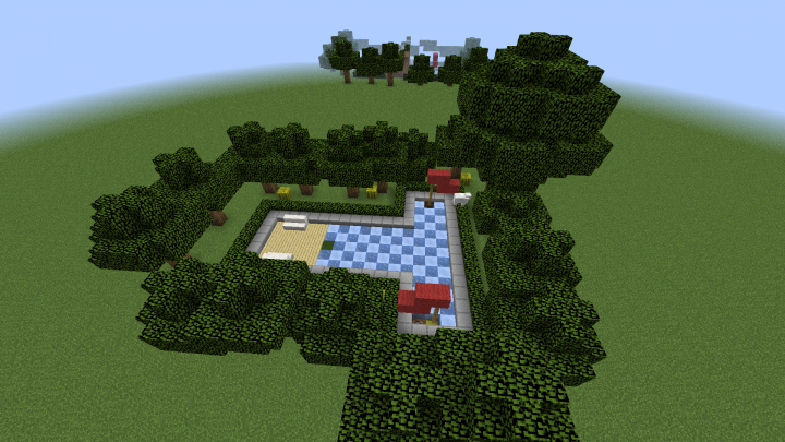 finished the mini-golf Minecraft Map