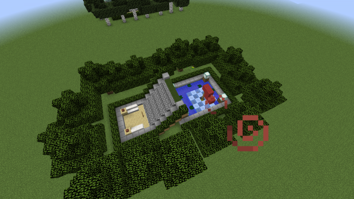 finished the mini-golf Minecraft Map