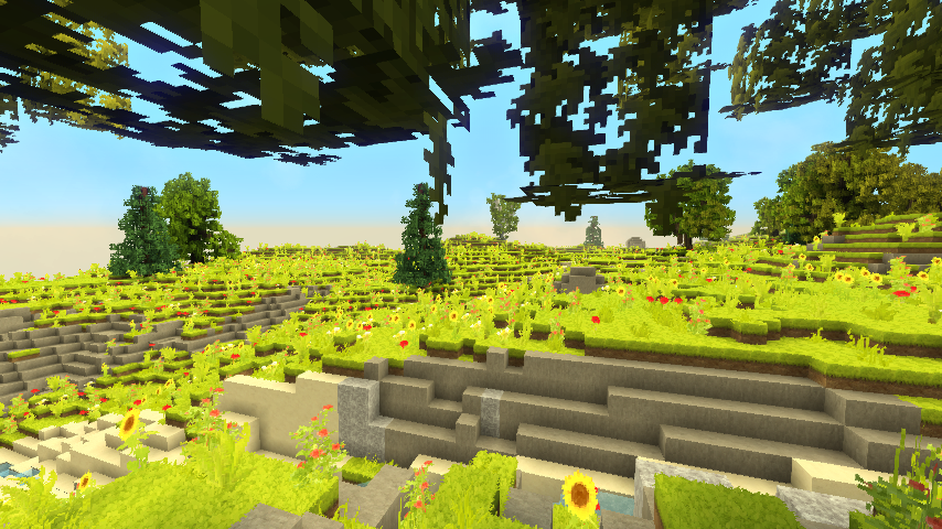 2000x2000 Realistic Custom Terrain - With Download Minecraft Map