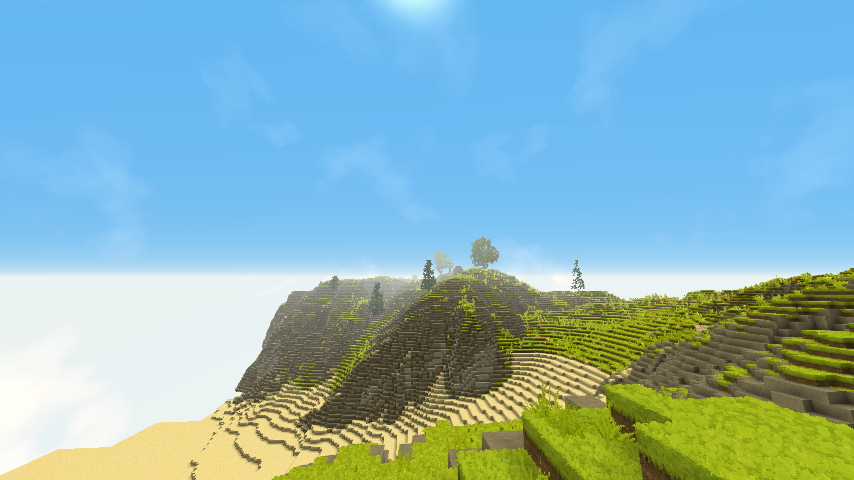 2000x2000 Realistic Custom Terrain - With Download Minecraft Map