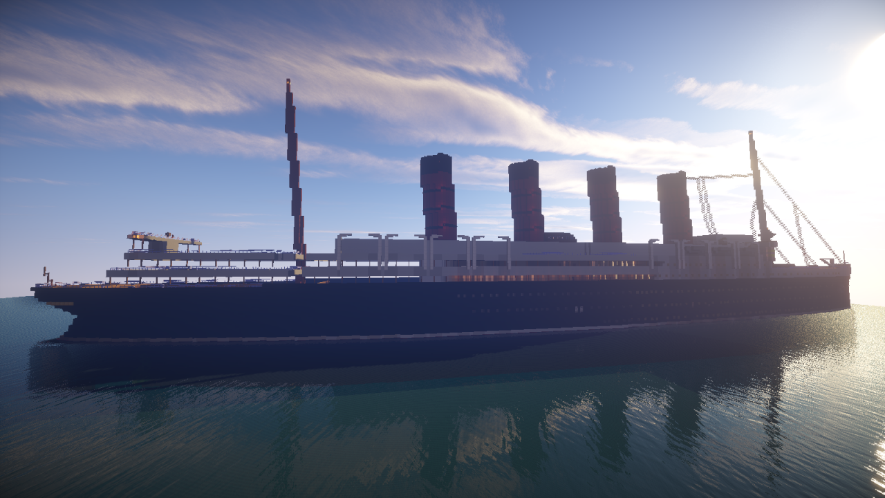 RMS Lusitania (on progress) Minecraft Map