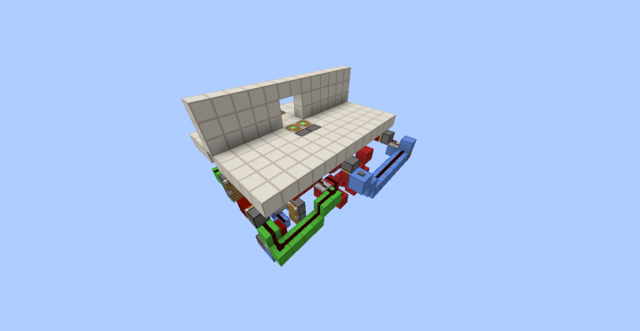 The Worlds Fastest 2x2 Non Seamless Hipster Door Minecraft Map