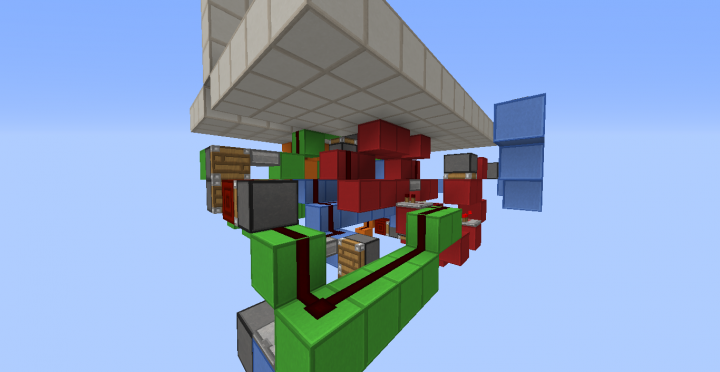 The World's Fastest 2x2 non-seamless Hipster Door Minecraft Map