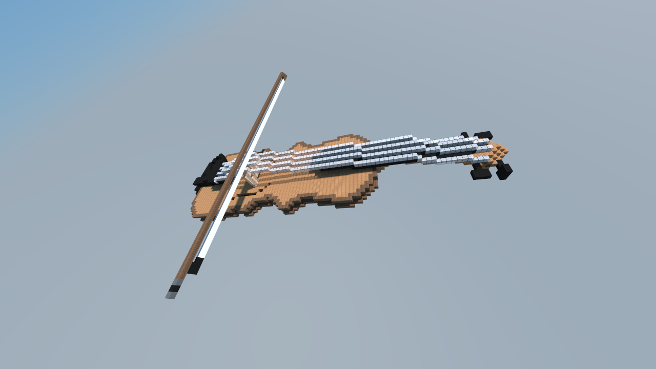 A Music Art Minecraft Map