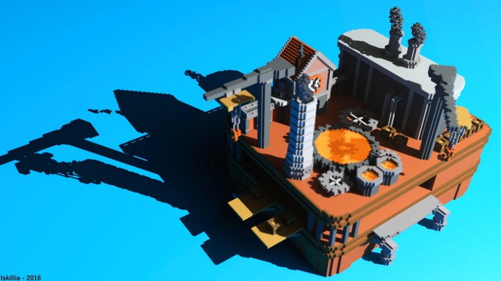 Industrial Map for Arkemis Minecraft Map