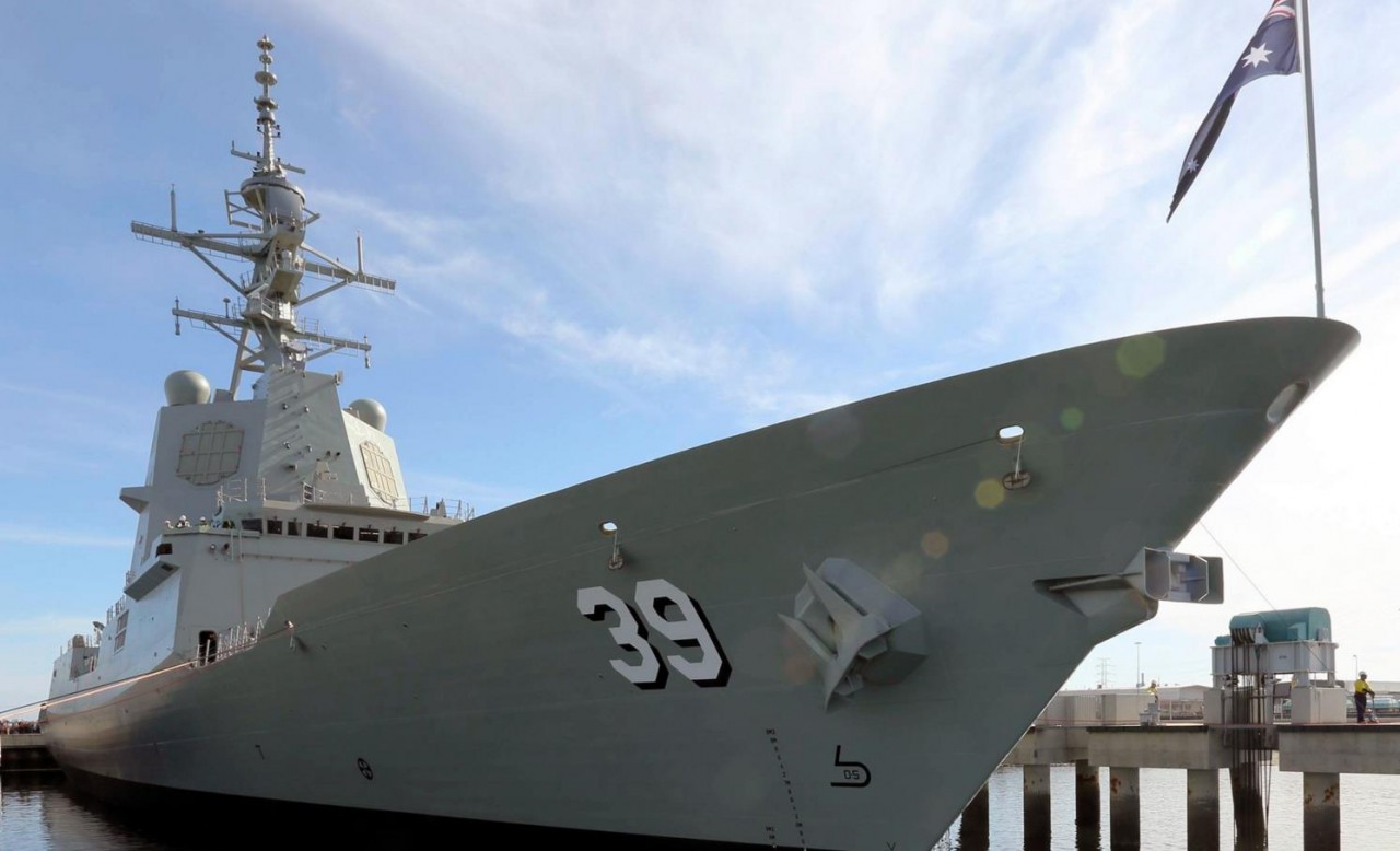 HMAS Hobart DDGH-39 (2017) [1:1] [Exterior Only] Minecraft Map