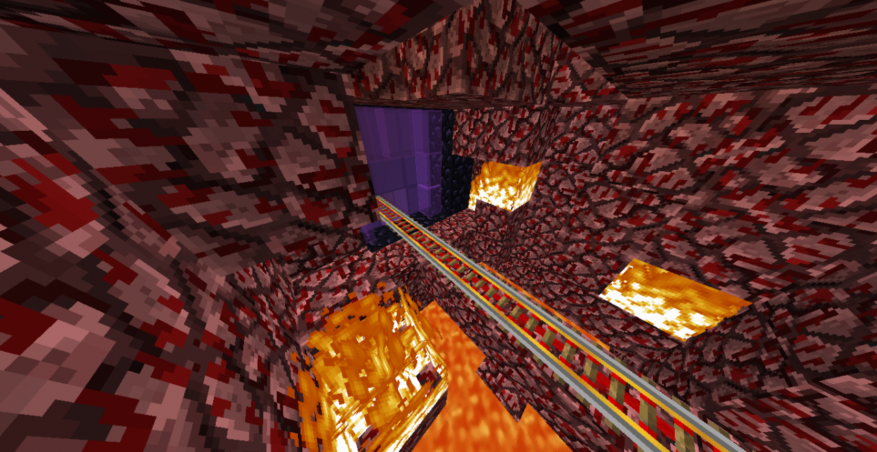 Roller Coaster EXTREME!!!! Minecraft Map