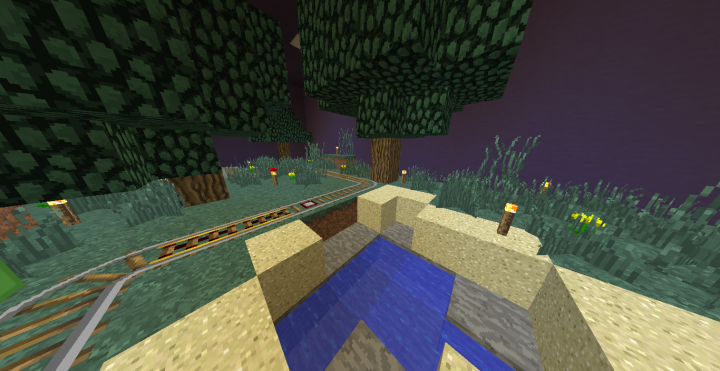 Roller Coaster EXTREME!!!! Minecraft Map