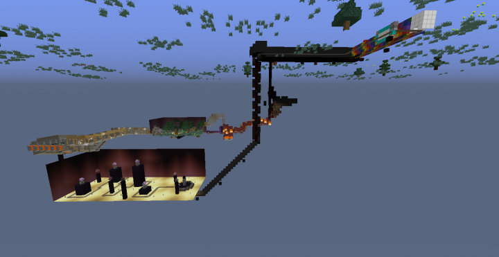 Roller Coaster EXTREME!!!! Minecraft Map