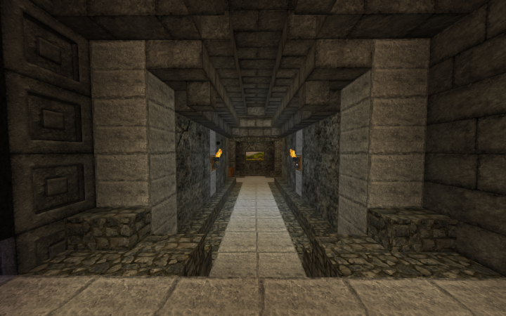 Underground Tomb/Cathedral Minecraft Map